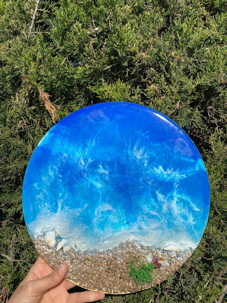 Epoksidniy smola Kartina Resin art ocean