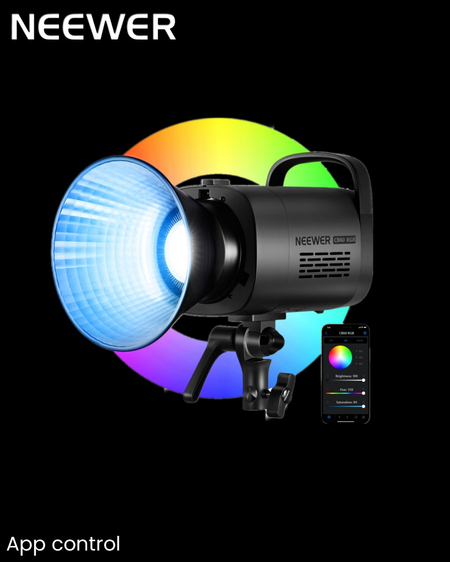 Студийный свет софтбокс | Neewer CB60 RGB | Godox | РГБ прожектор