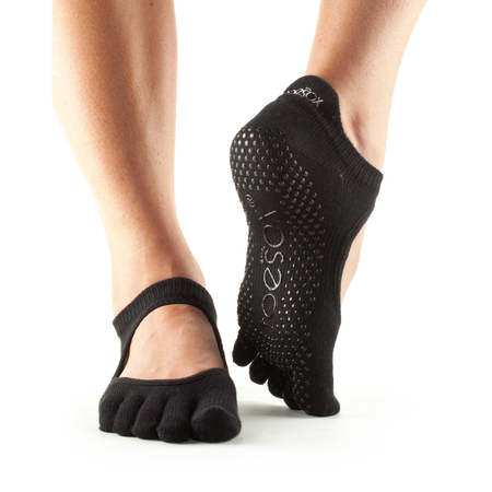 Нескользящие носки с пальцами ToeSox