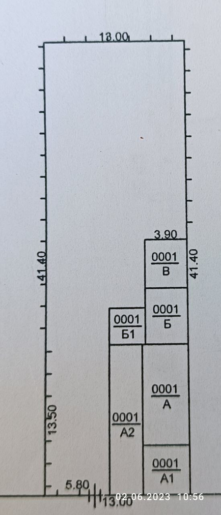 Мирзо Улугбекский р-он. Ул. Газалкент. 5,4 соток земли. Фасад 13*41