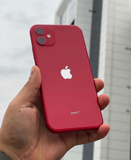 IPhone 11  Qizil