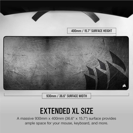 Corsair MM300 PRO Premium Spill-Proof Cloth Gaming Mouse Pad Extended