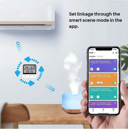 Датчик температури и Влажности Tuya Smart life