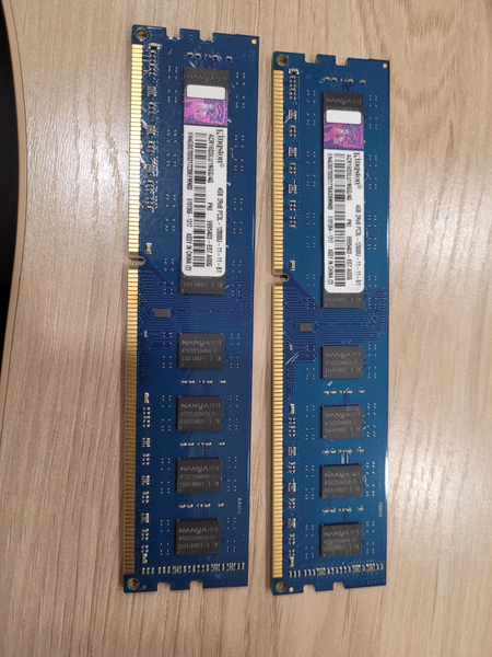 Оперативная память DDR3 4Gb и 2Gb 1600 MHz