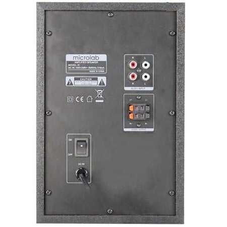 Колонки Стереосистема Microlab X3BT/2.1/98W, Bluetooth 4.0/BLACK