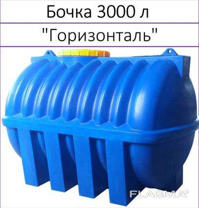 Бочка 2000л горизонталь