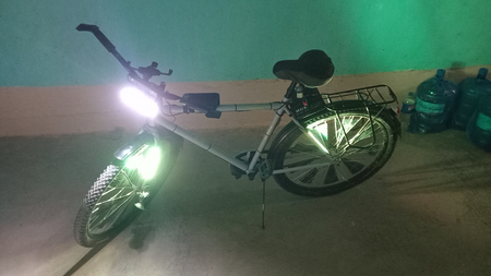 Velosiped bonvi tuning qilingan  holati ideal