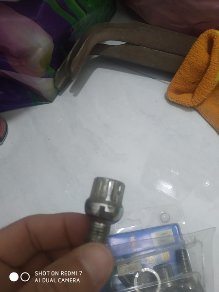 Секретные болты для дисков