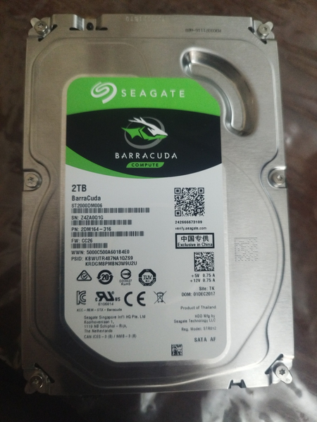 HDD 2TB Seagatea