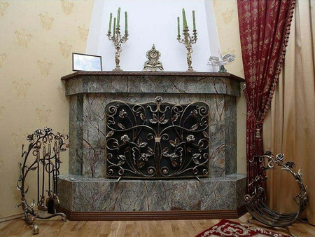 Летняя кухня очаги камины