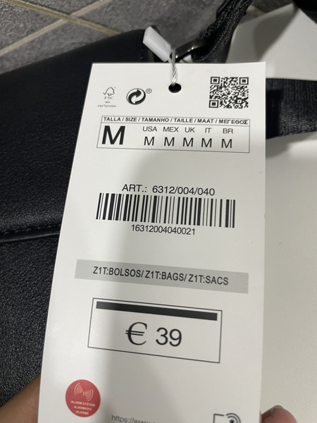 Сумка Zara Unisex.