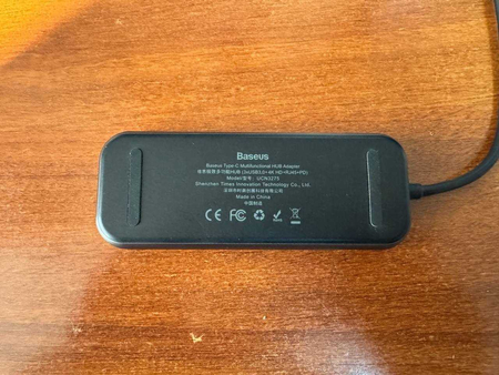 Baseus Type-C 3.0 Gen.2 хаб с Power Delivery