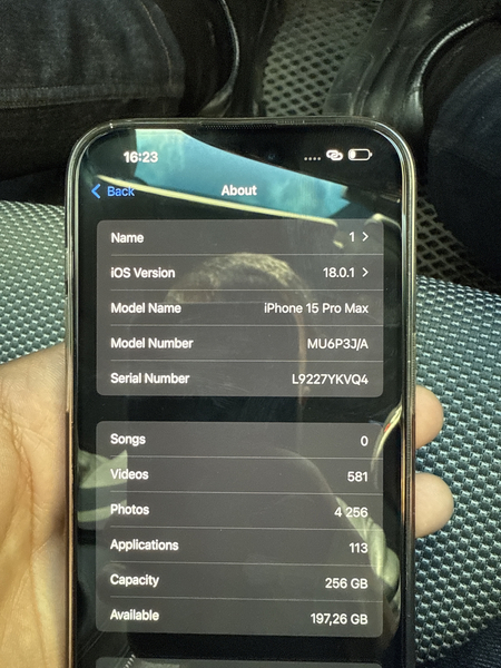 Iphone 15 Pro Max 256 gb