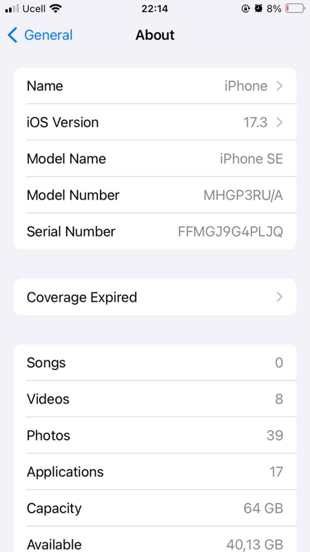 IPhone SE 2020 64GB