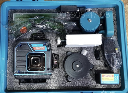 Лазерный уровень “Biyoti” 4d  360*/16Line