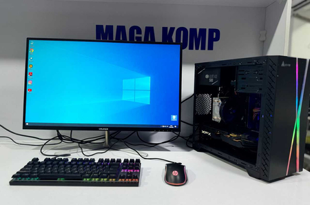 Бюджетный Компьютер  Монитор 27/ i3 9100/16GB/580 8GB/128GB/XARD 1TB