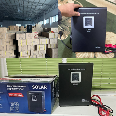 Solar UPS Инвертор Чистый синус 1кв 2кв