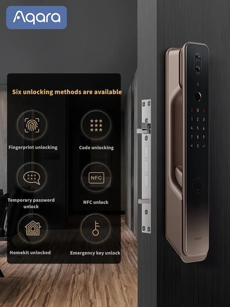 Флагманский, умный замок Aqara Smart Door Lock H100