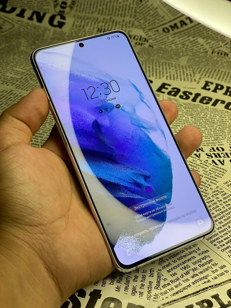 Samsung - Galaxy S21 plus 5G garantya 33kun ekran tozza