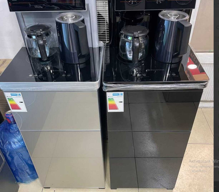 Кулер с чайным столиком Тиабар Ecotronic TB10-LNR black  Оптом цена