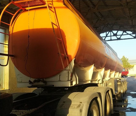 Автоцистерна бензавоз полуприцеп