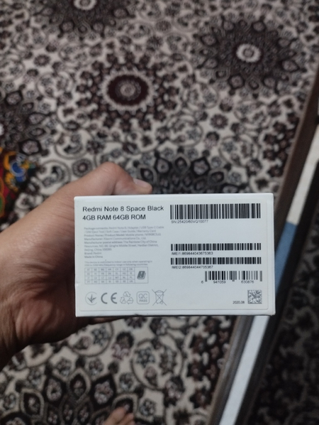 Redmi not 8 pachti yengi karobka