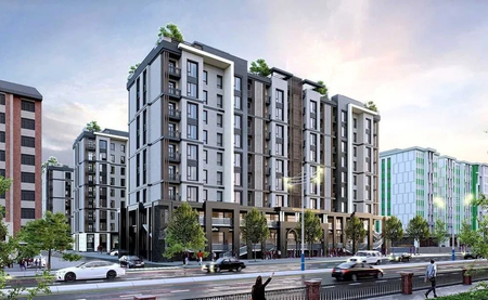 ЖК POYTAXT RESIDENCE Линия-3 Махтумкули Макро Коробка 4комнатная 125м2
