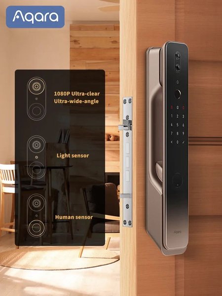 Флагманский, умный замок Aqara Smart Door Lock H100