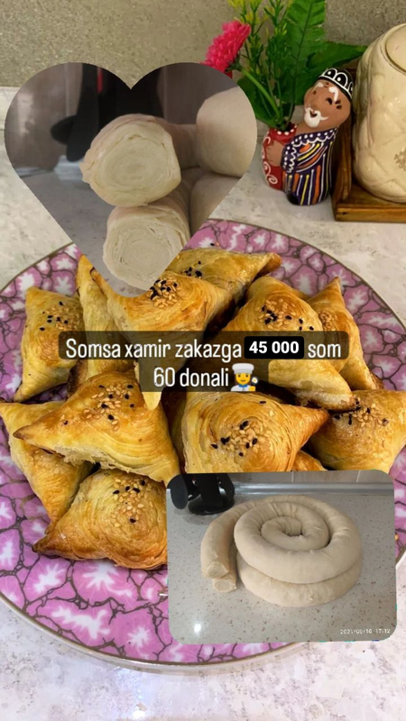 Somsa xamir zakazga