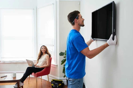 Установка кронштейн для телевизора  настройка SmartTV Смарт