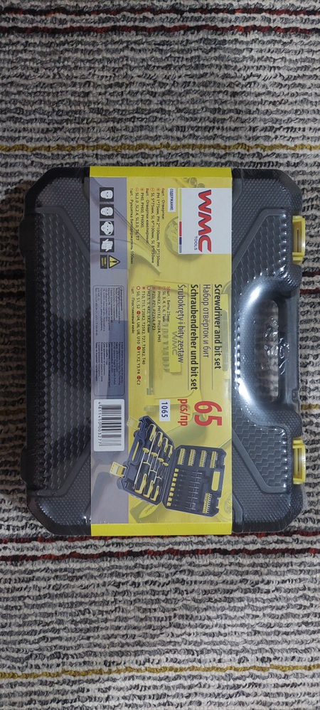 Nabor otverka WMC TOOLS 1065 sotiladi! 65 donalik nabor.