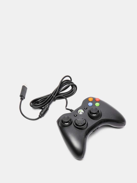 Джойстик геймпад проводной для Xbox 360 и компьютера