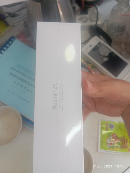 Redmi 12 c 4Gb ram - 128gb rom , graphite gray