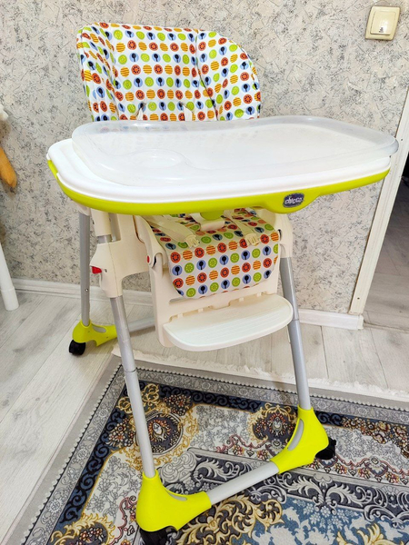 Стульчик для кормления chicco polly