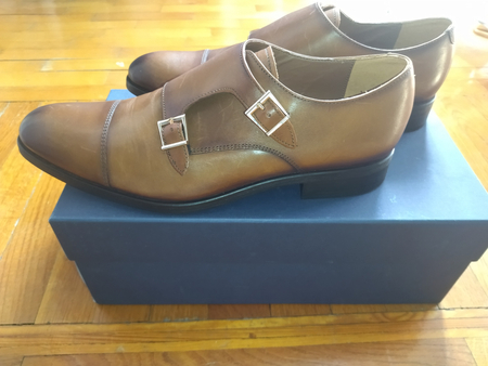 Мужские туфли ZARA монки 42-43