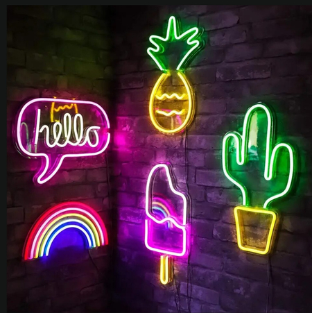 Неон вывиски. Гибкий неон. Neon. Реклама