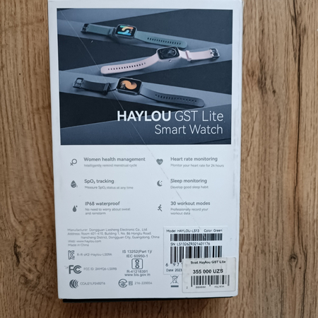 Продается смарт часы Haylou Gst Lite LS13