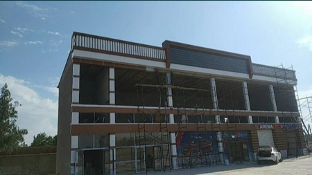 Алкафон фасад ишлари