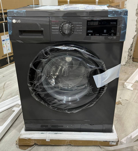 LG стиральная машина (7кг) INVERTER Direct Drive motor+Steam  Доставка