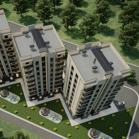 Своя 2х комнатная квартира. Baku Residence, Узбум. Метро Дустлик