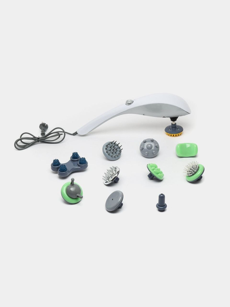 Массажер для тела Luxurious massager с 11 насадками