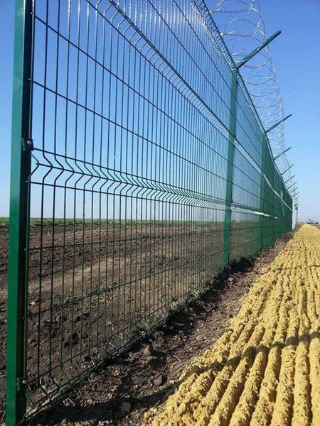 Еврозабор Сетка от Производителя 3Д Забор Setka 4мм 7х20см