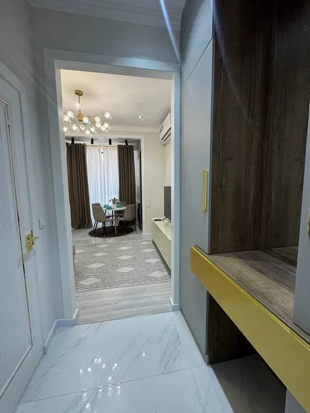 Хосилот Ш.Руставели ЖК PRESTIGE GARDEN Упакованная Под ключ 1-ком 29м2