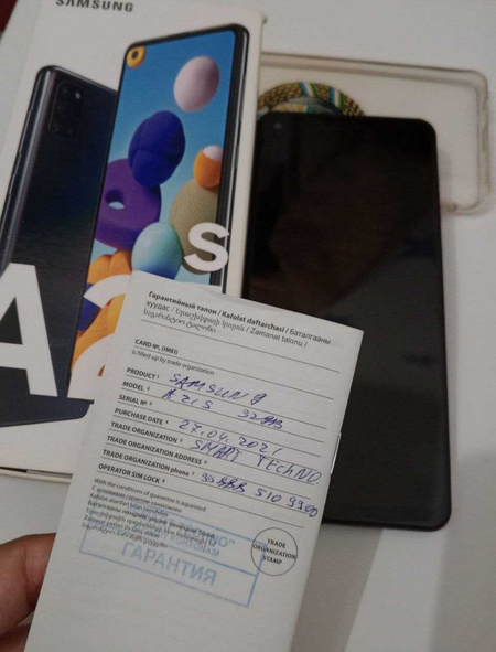 Samsung A21s yaxshi baxoda