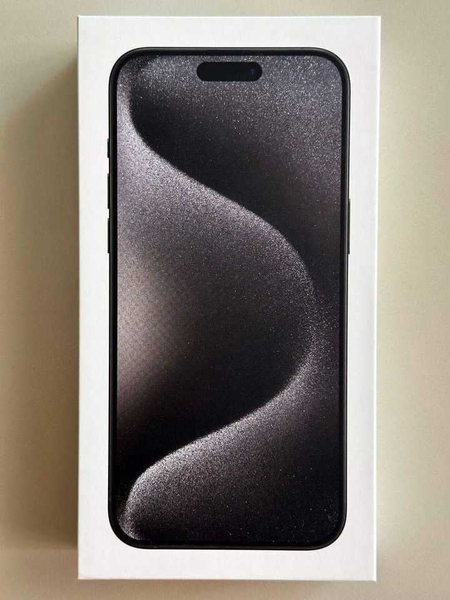 IPhone 15 pro max 512ggb Black Titanium NEW