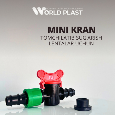 Tomchilatib sug’arish lentalar uchun Mini fitinglar