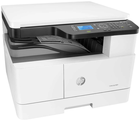 Принтер МФУ лазерное HP LaserJet M438n, ч/б, A3