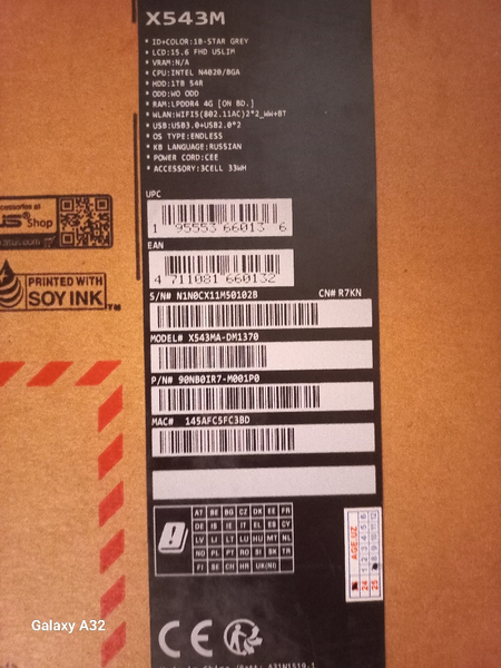 Asus VivoBook Windowus 10 pro
