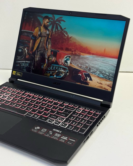 Acer Nitro Core i9-11900H 11- avlod. RTX 3070 8GB. Kuchli ishlar uchun