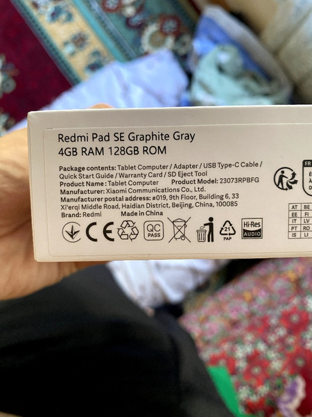 Redmi pad se sotilad
